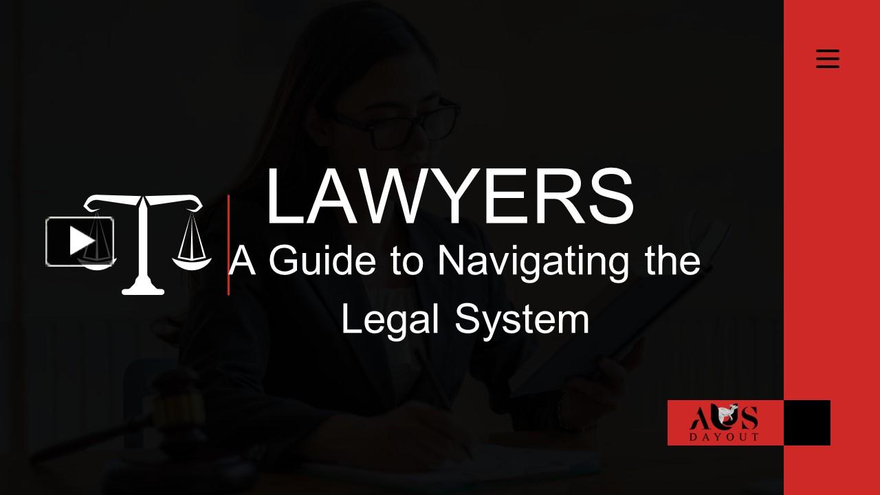 Lawyers: A Guide to Navigating the Legal System presentation | free to ...