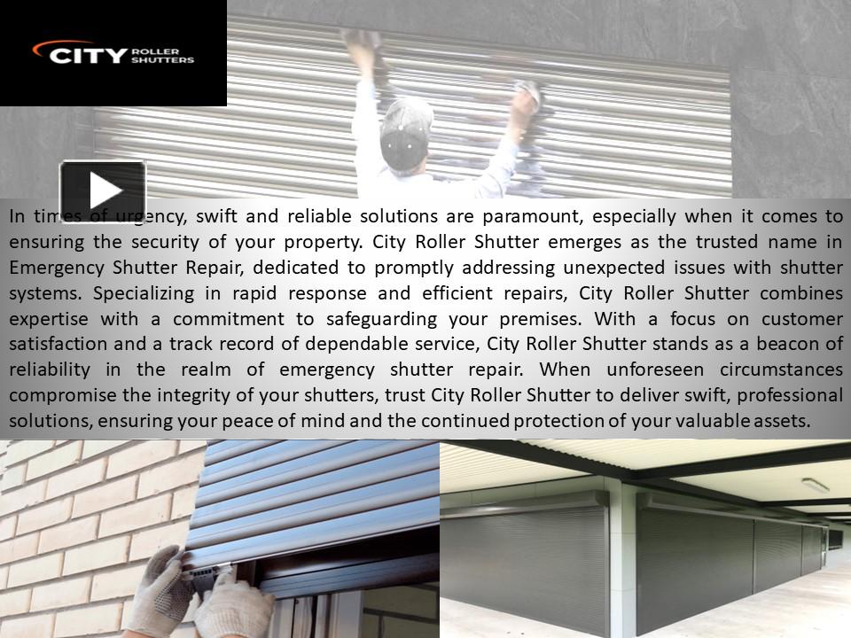 PPT – City Roller Shutter PowerPoint presentation | free to download - id: 98b35f-MGVkN