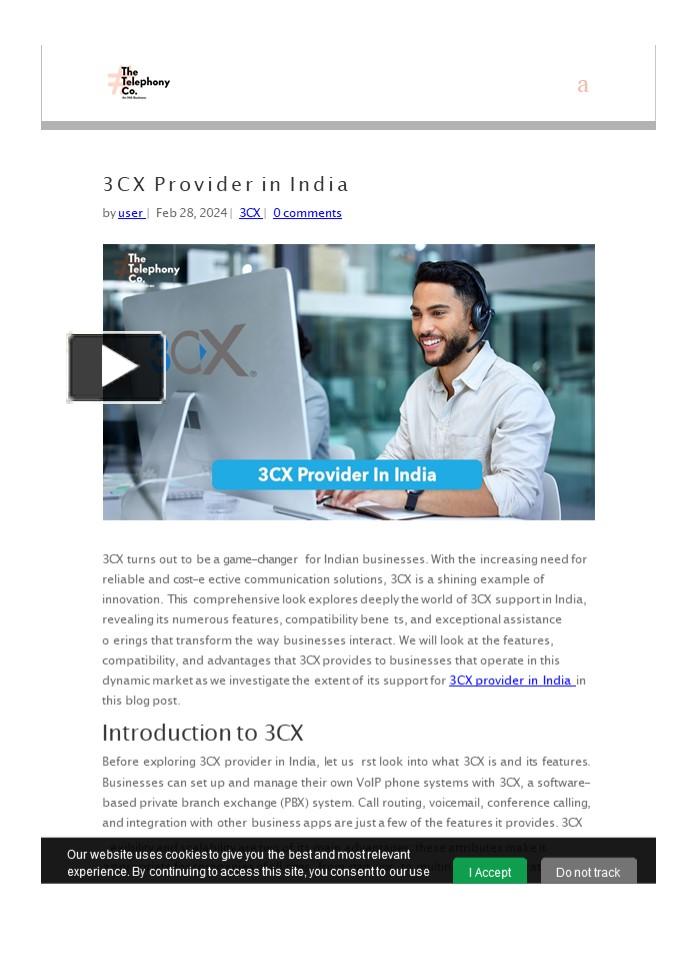 PPT – 3CX Provider in India PowerPoint presentation | free to download - id: 98b7a0-MTEyN