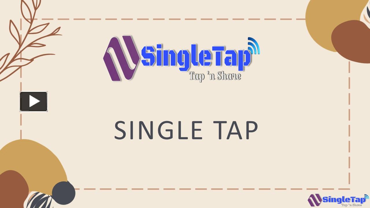 PPT – singletap products PowerPoint presentation | free to download ...