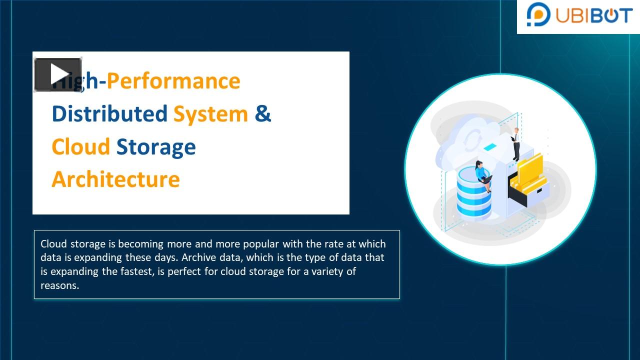 Ppt High Performance Distributed System And Cloud Storage Architecture