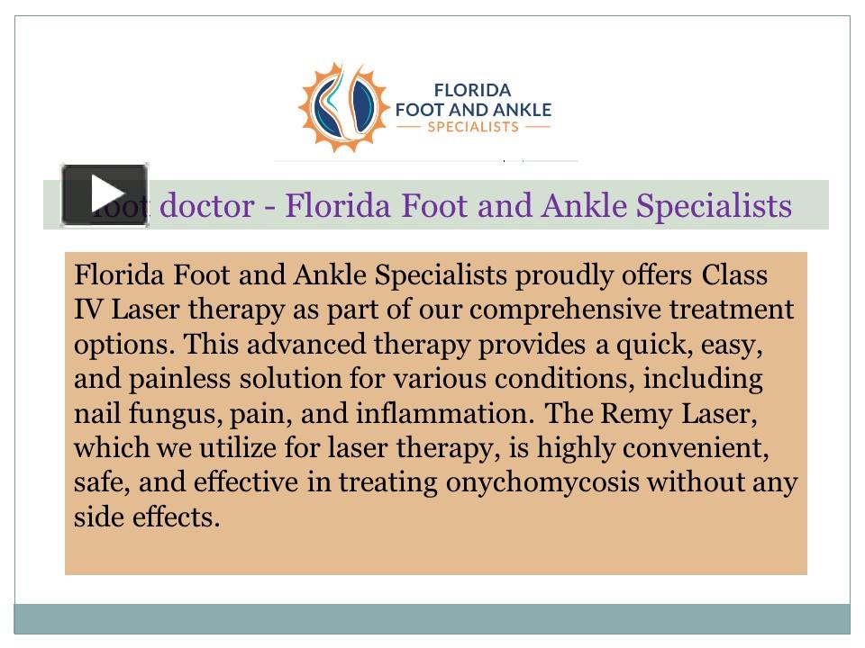 PPT – foot doctor - Florida Foot and Ankle Specialists PowerPoint ...