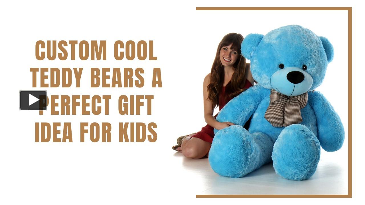 Custom Cool Teddy Bears a Perfect Gift Idea for Kids presentation ...
