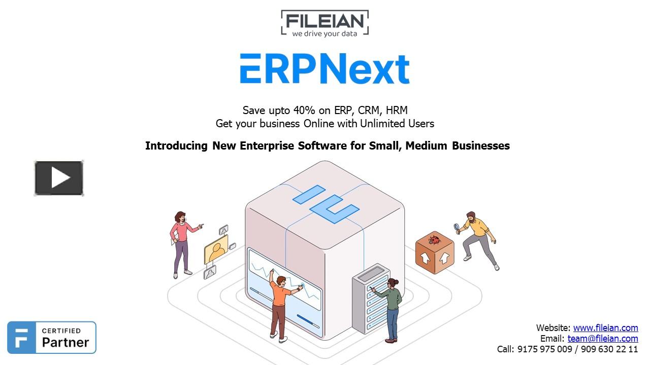 Self Implementers : ERPNext CRM HRMS Implementation presentation | free to download