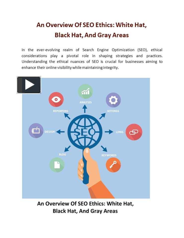 PPT – An Overview Of SEO Ethics: White Hat, Black Hat, And Gray Areas PowerPoint presentation ...