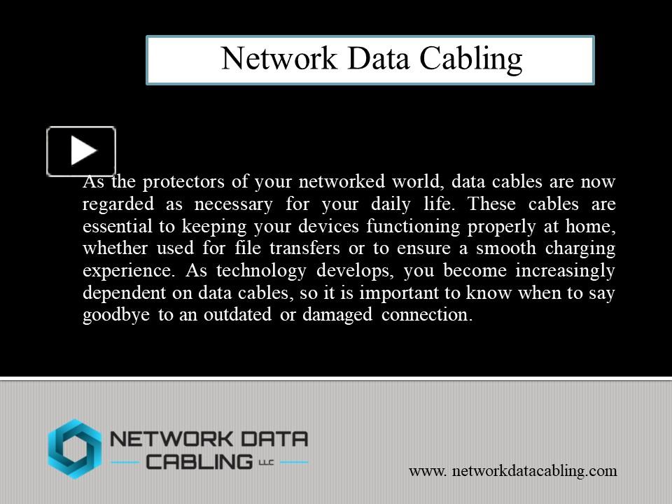 Ppt Cable Repair Contractor Network Data Cabling Powerpoint Presentation Free To Download