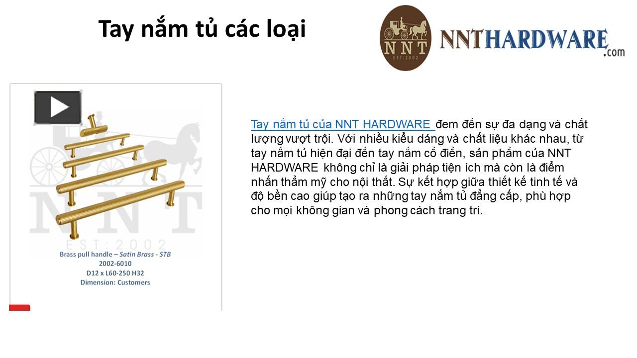 PPT – Tay nắm tủ các loại PowerPoint presentation | free to download - id: 98c9b6-M2Y3N