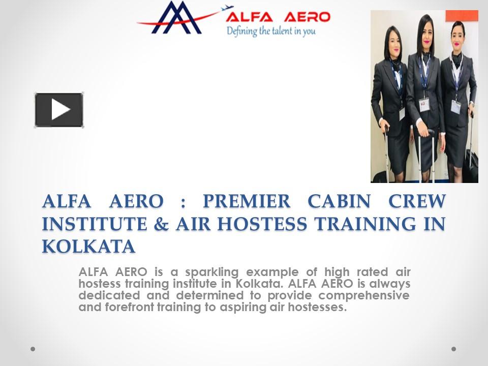 PPT – ALFA AERO - AIR AVIATION TRAINING ACADEMY IN KOLKATA PowerPoint presentation | free to ...