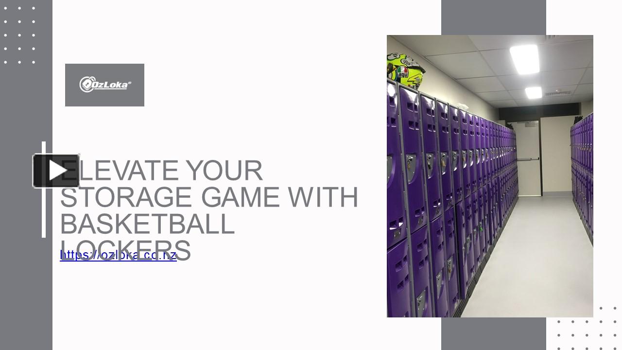 PPT – Elevate Your Storage Game with Basketball Lockers PowerPoint presentation | free to ...