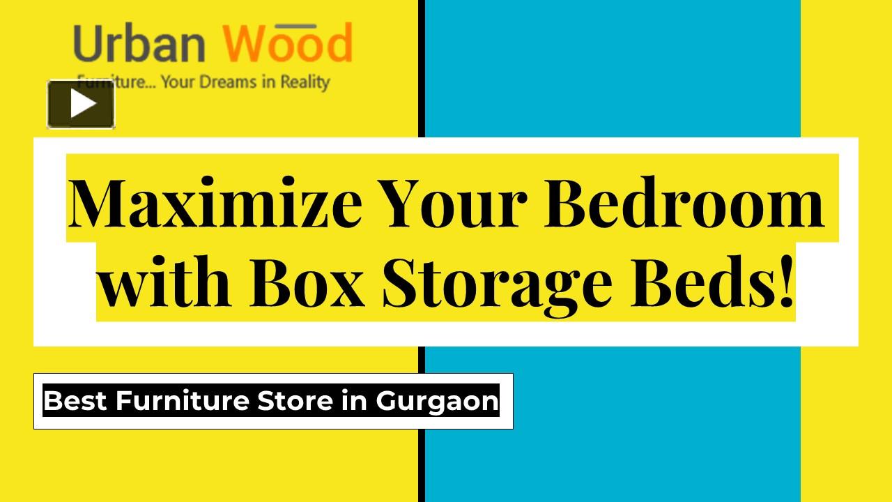 PPT – Maximize Your Bedroom Wooden with Box Storage Beds! PowerPoint presentation | free to ...