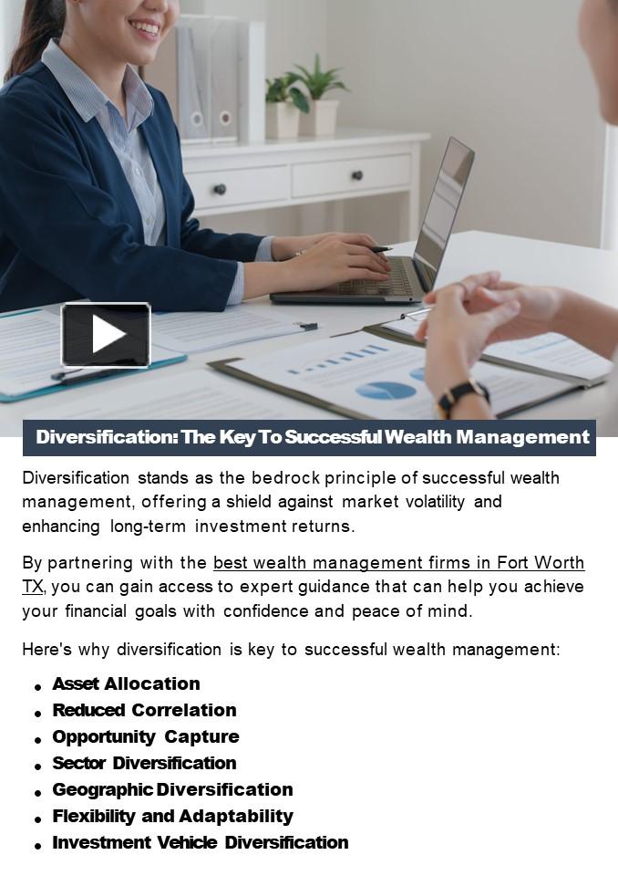 PPT – Diversification: The Key To Successful Wealth Management PowerPoint presentation | free to ...