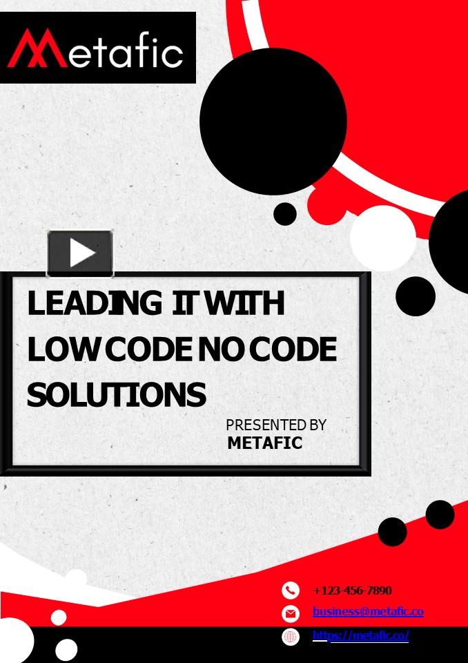 Transforming Ideas into Reality With Low Code No Code Solutions ...