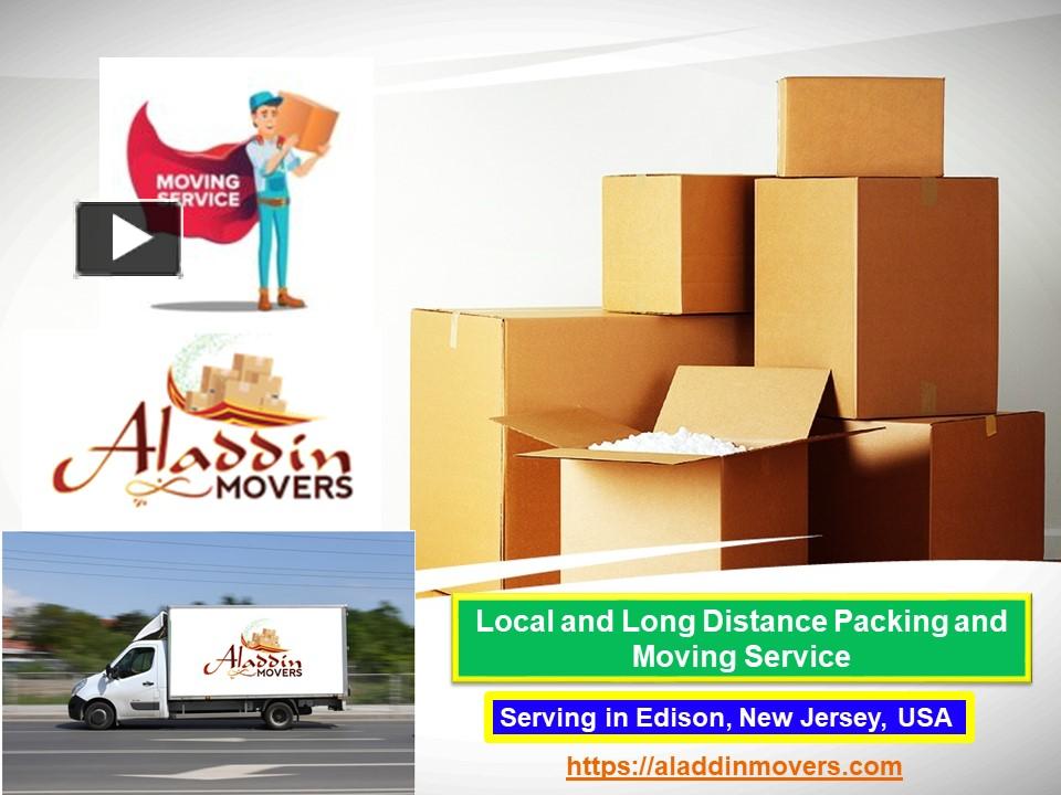 PPT – Reliable Long Distance Movers in Edison: Aladdin Movers PowerPoint presentation | free to ...