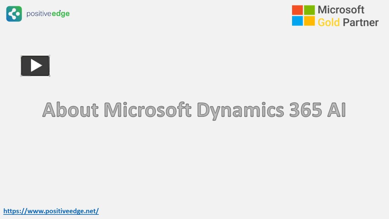 PPT – Microsoft Dynamics 365 AI PowerPoint presentation | free to download - id: 98e708-NTU5Y