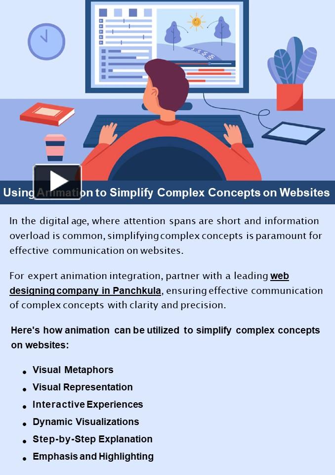 Ppt Using Animation To Simplify Complex Concepts On Websites