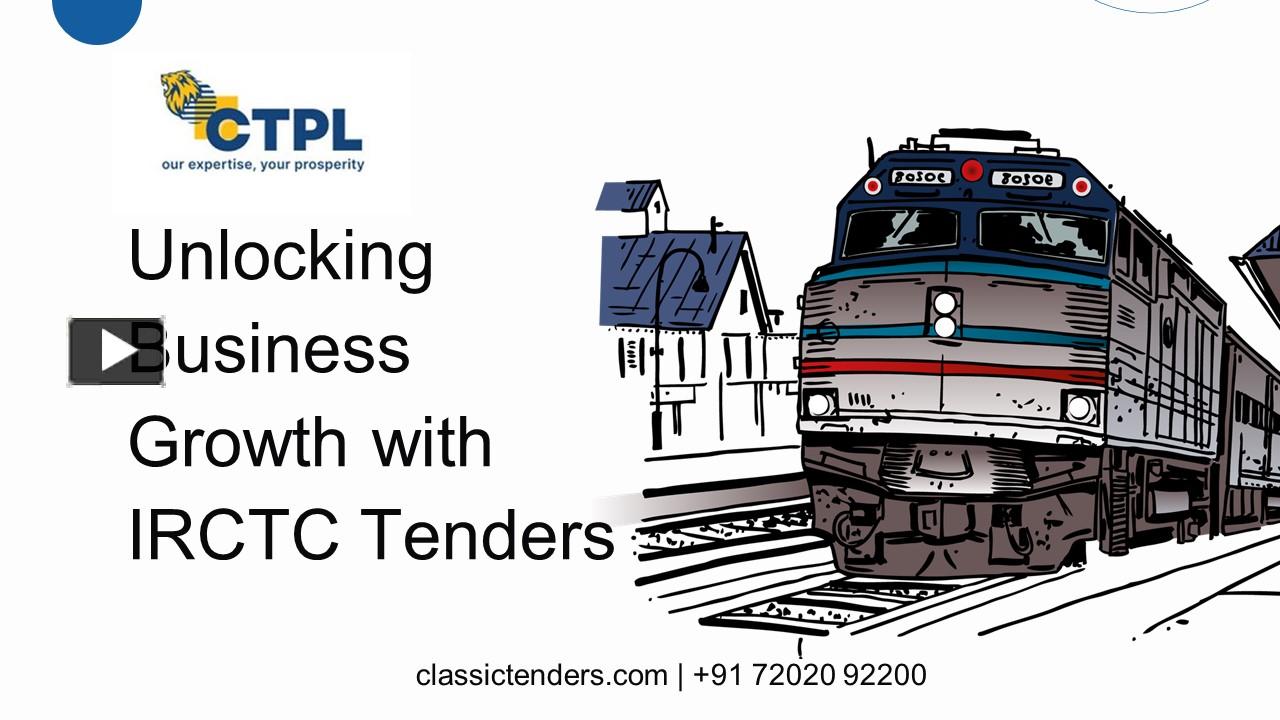 PPT – Exploring IRCTC Tenders: Unlocking Business Expansion PowerPoint presentation | free to ...