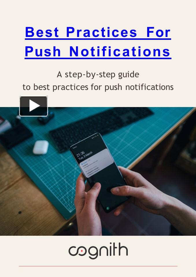 Ppt Optimize Sales With Push Notifications Convert Leads Into