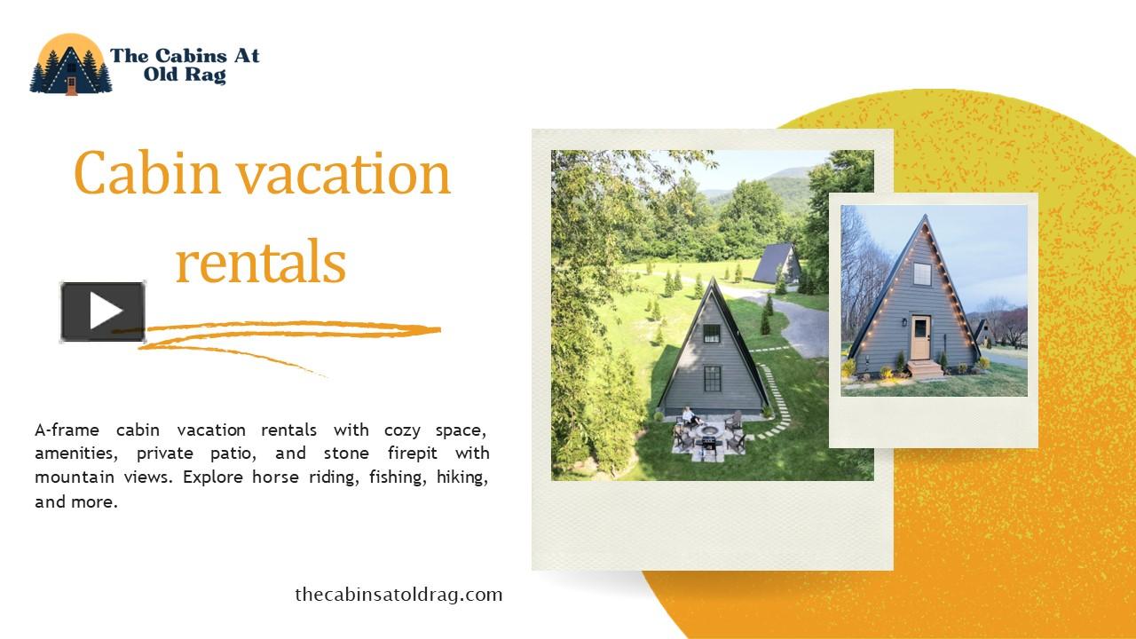 PPT – Enjoy Black Bear Cabin Rentals this Summer in the Mountains PowerPoint presentation | free ...