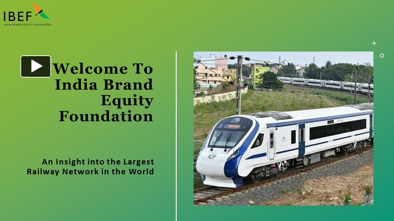 PPT – How Important is the Indian Railways System to the Indian Economy PowerPoint presentation ...