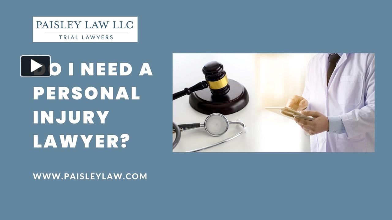 PPT – DO I NEED A PERSONAL INJURY LAWYER? PowerPoint presentation | free to download - id ...