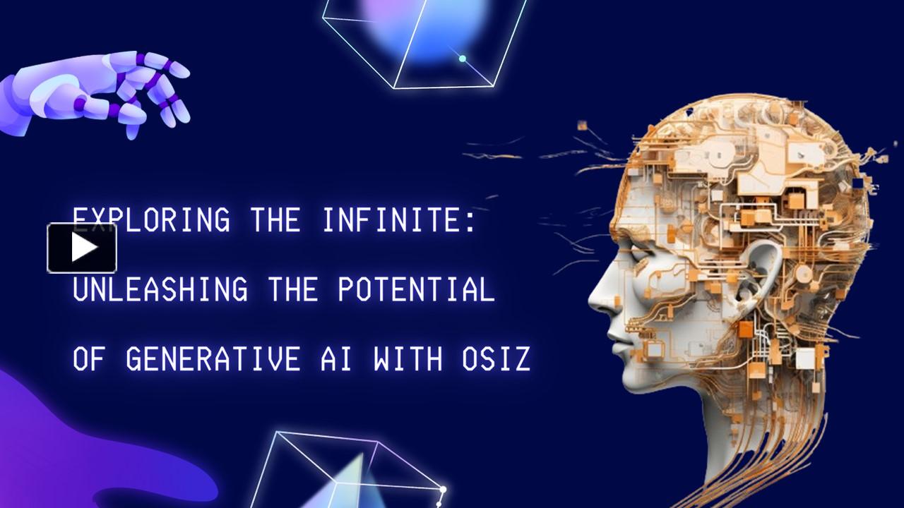 Ppt Exploring The Infinite Unleashing The Potential Of Generative Ai