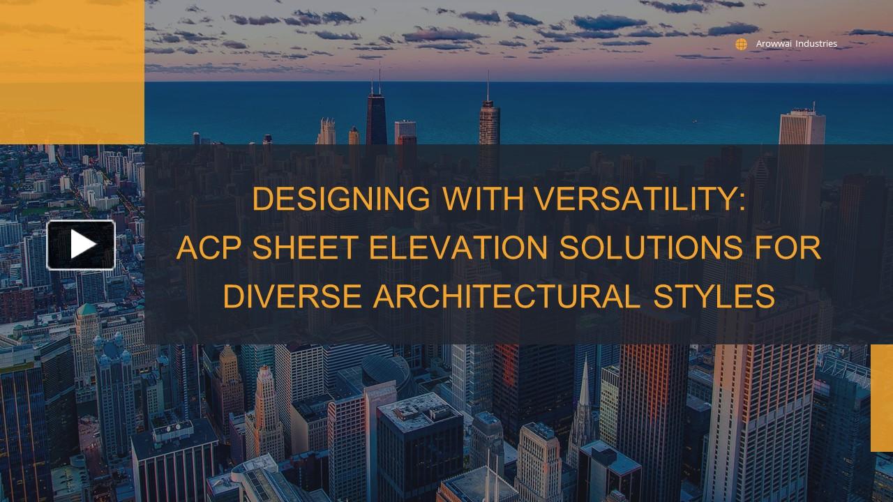 PPT – ACP Sheet Elevation Solutions for Diverse Architectural Styles PowerPoint presentation ...