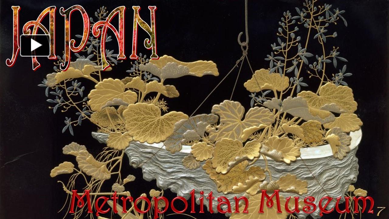 PPT – Japanese Art at Metropolitan7 PowerPoint presentation | free to ...