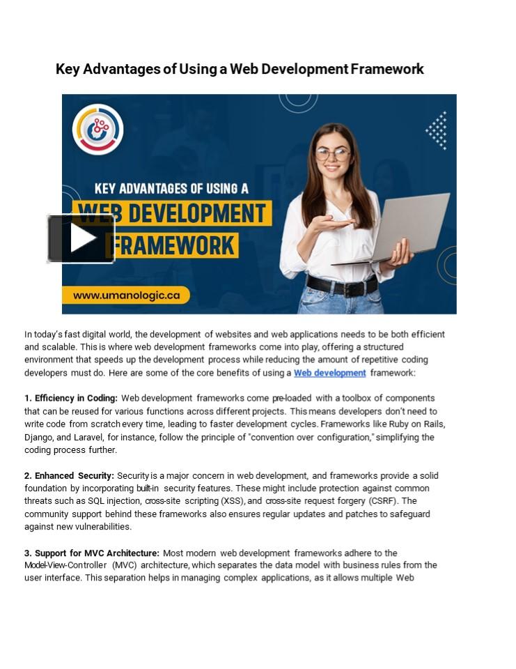 PPT – Web Development Framework | Web developers PowerPoint presentation | free to download - id ...