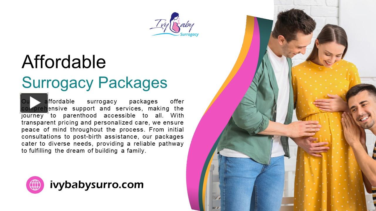 PPT – Affordable Surrogacy Packages PowerPoint presentation | free to download - id: 9912bb-YjMzZ