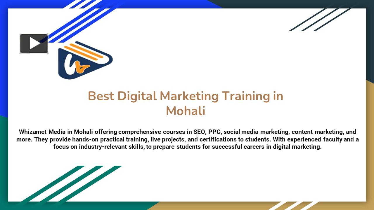 PPT – Best Digital Marketing Training in Mohali PowerPoint presentation | free to download - id ...