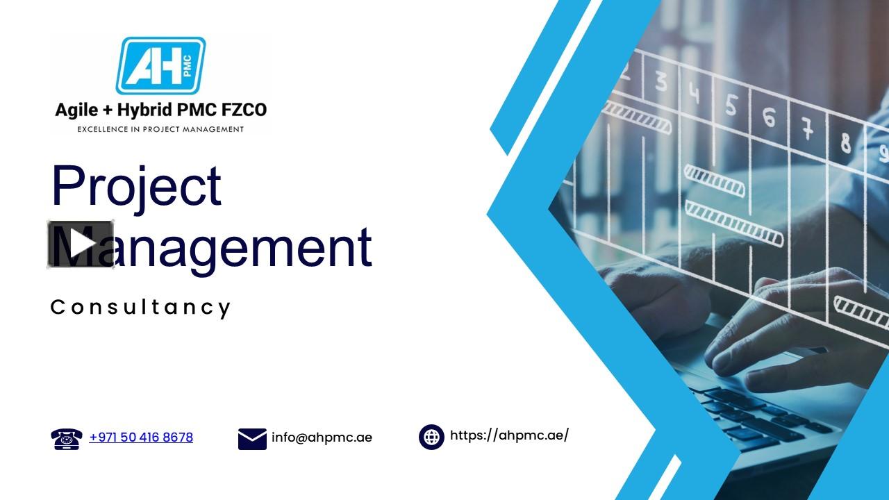 PPT – Agile + Hybrid PMC is Dubai's premier project management consultancy in abu dhabi ...