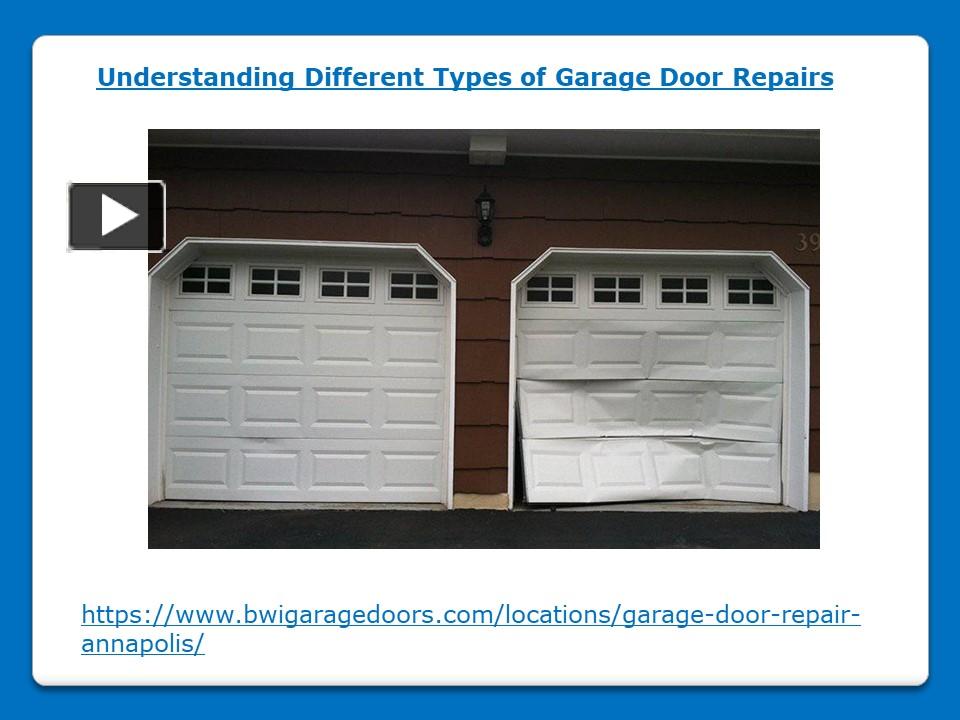 PPT – Understanding Different Types of Garage Door Repairs PowerPoint presentation | free to ...