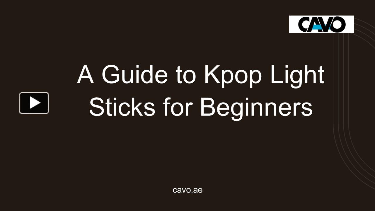 PPT – A Guide to Kpop Light Sticks for Beginners PowerPoint presentation | free to download - id ...
