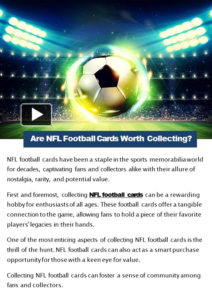 PPT – Are NFL Football Cards Worth Collecting? PowerPoint presentation | free to download - id ...