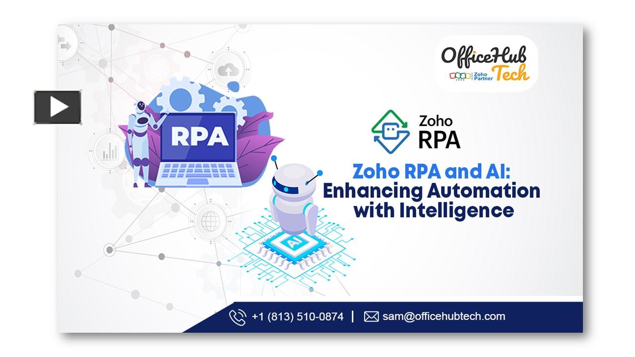 PPT – The Role of Zoho RPA in Digital Transformation: A Comprehensive Guide (1) PowerPoint ...