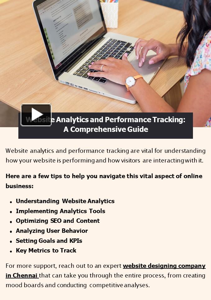 PPT – Website Analytics and Performance Tracking: A Comprehensive Guide PowerPoint presentation ...
