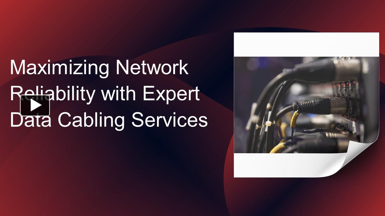Ppt Expert Network Cabling For Fast Connections Powerpoint Presentation Free To Download