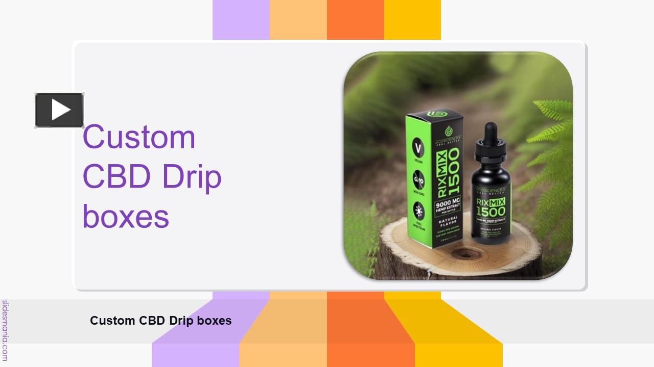 PPT – Choose Eco-Friendly CBD Drip Boxes To Help The Environment CBD PowerPoint presentation ...