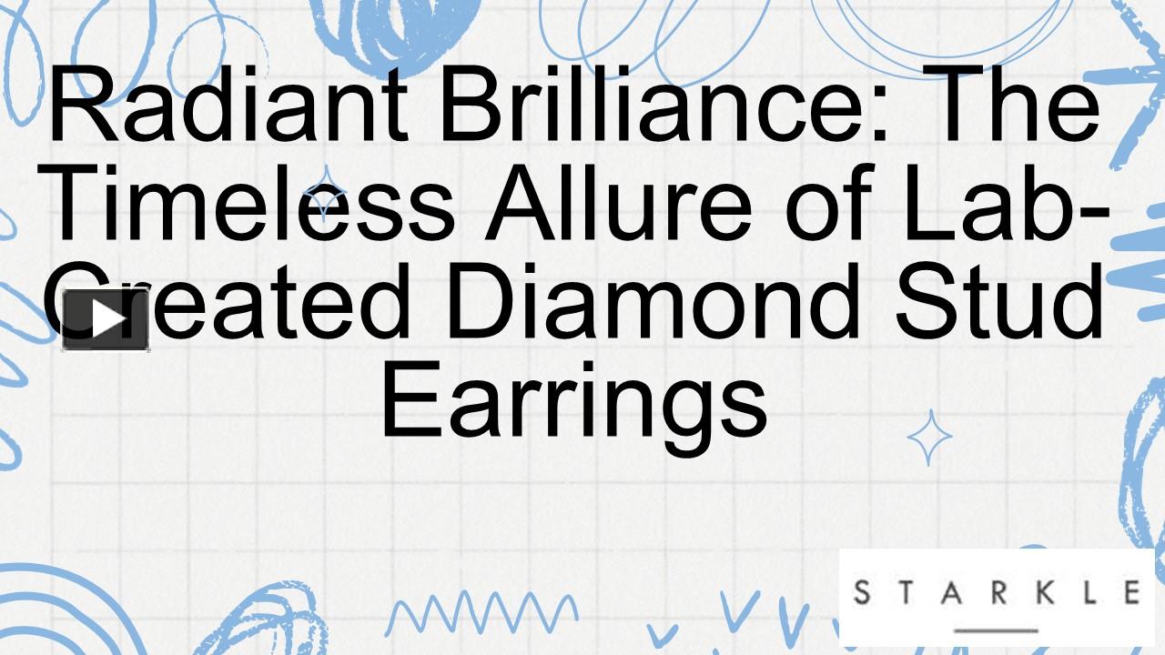 PPT – Radiant Brilliance: The Timeless Allure of Lab-Created Diamond Stud Earrings PowerPoint ...