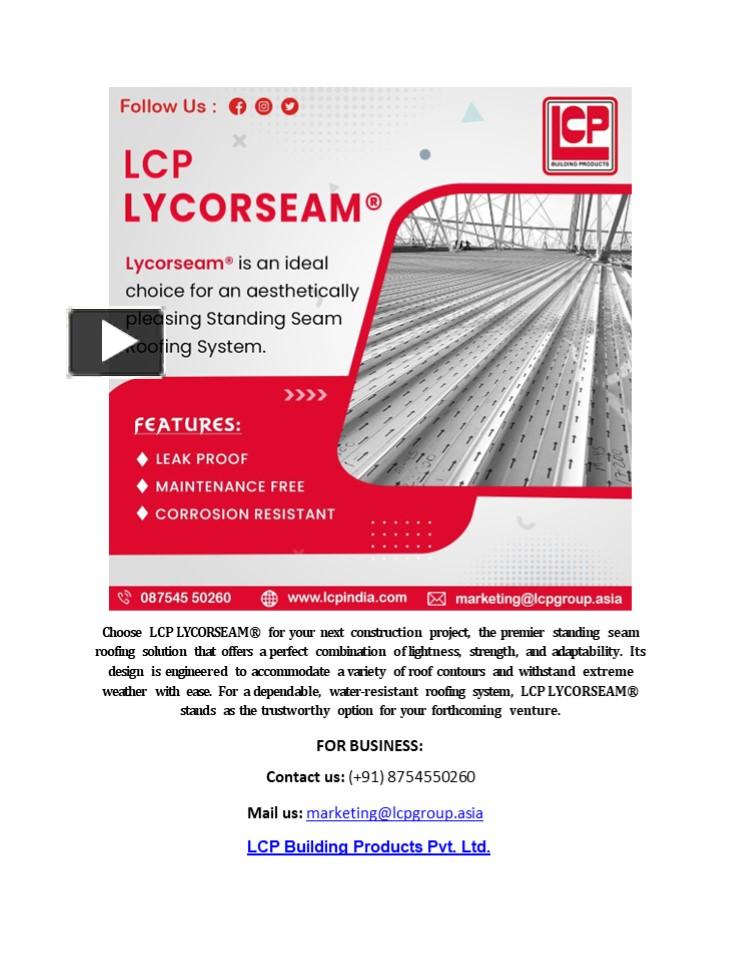 PPT – Metal roof manufacturer in Telangana PowerPoint presentation | free to download - id ...