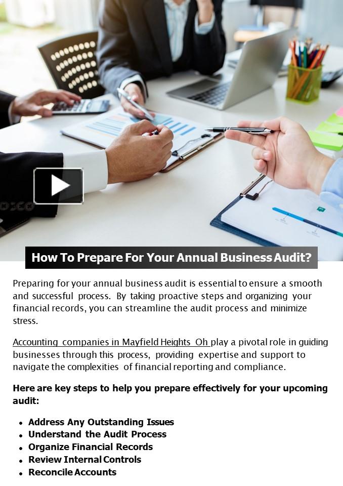PPT – How To Prepare For Your Annual Business Audit? PowerPoint presentation | free to download ...