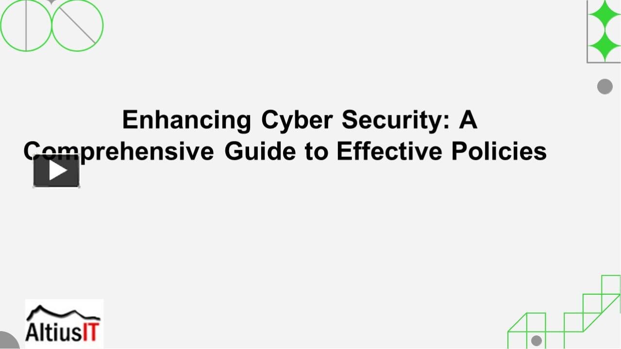 PPT – Enhancing Cyber Security A Comprehensive Guide to Effective ...