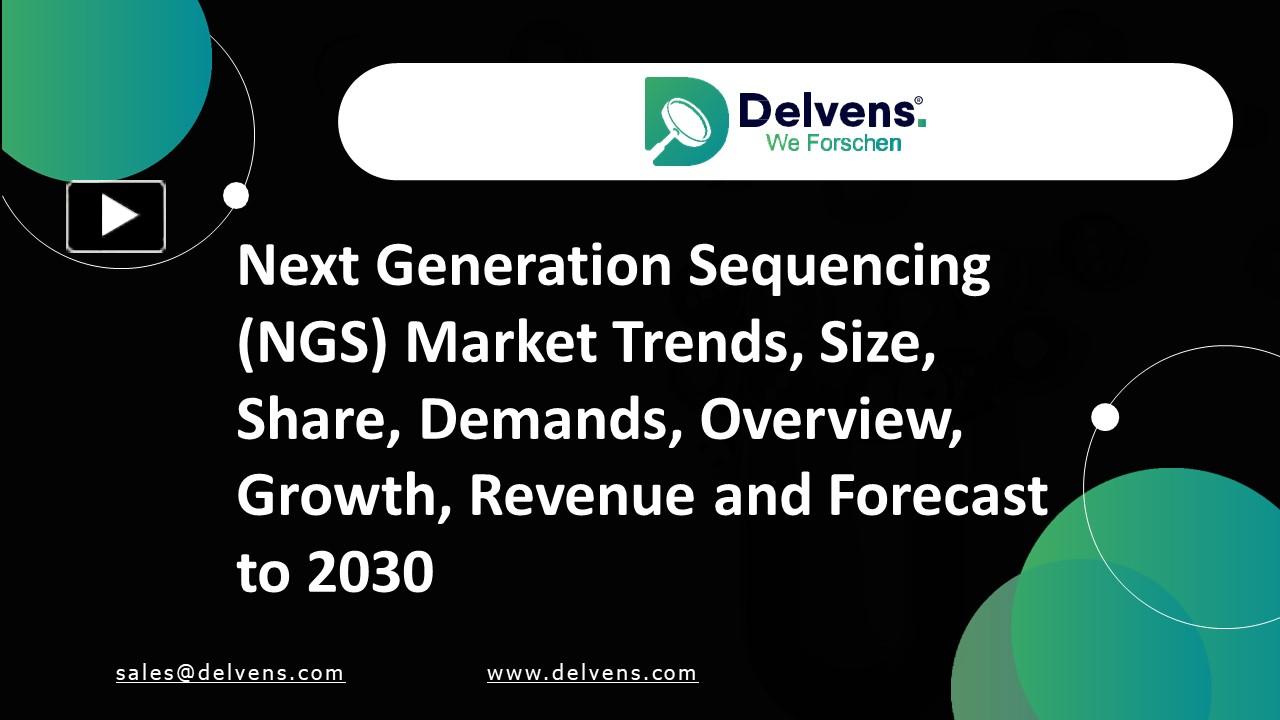 PPT – Next Generation Sequencing (NGS) Market Statistics PowerPoint presentation | free to ...