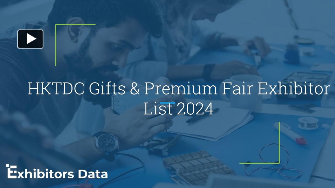 PPT – HKTDC International Medical and Healthcare Fair Exhibitor List 2024 PowerPoint ...