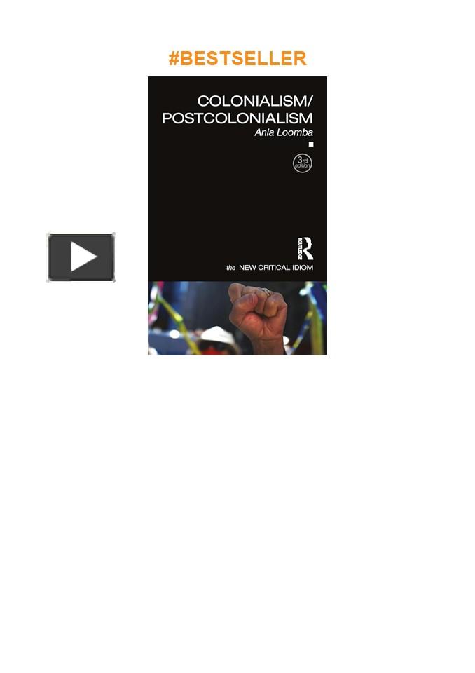 PPT – Download⚡️PDF ️ Colonialism/Postcolonialism (The New Critical Idiom) PowerPoint ...