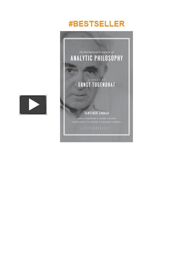 PPT – Pdf⚡️(read ️online) The Hermeneutic Nature of Analytic Philosophy: A Study of Ernst ...