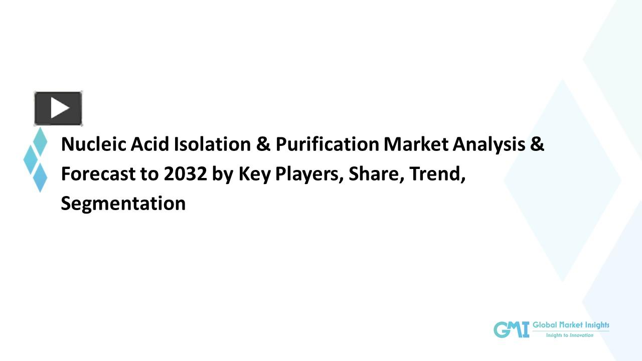 PPT – Nucleic Acid Isolation & Purification Market Research Report Analysis and Forecasts to ...