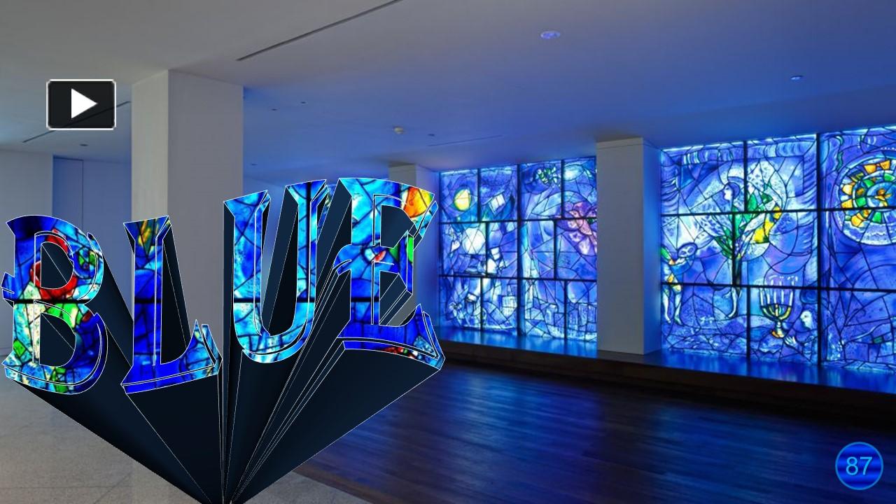 PPT – Shades of Blue 87 Marc Chagall PowerPoint presentation | free to ...