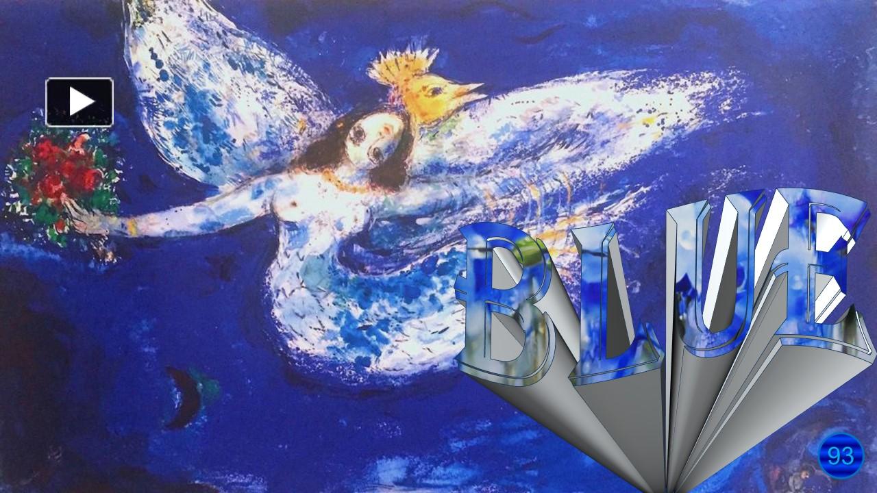PPT – Shades of Blue 93 Marc Chagall PowerPoint presentation | free to ...