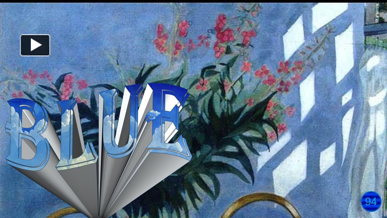 PPT – Shades of Blue 94 Marc Chagall PowerPoint presentation | free to ...